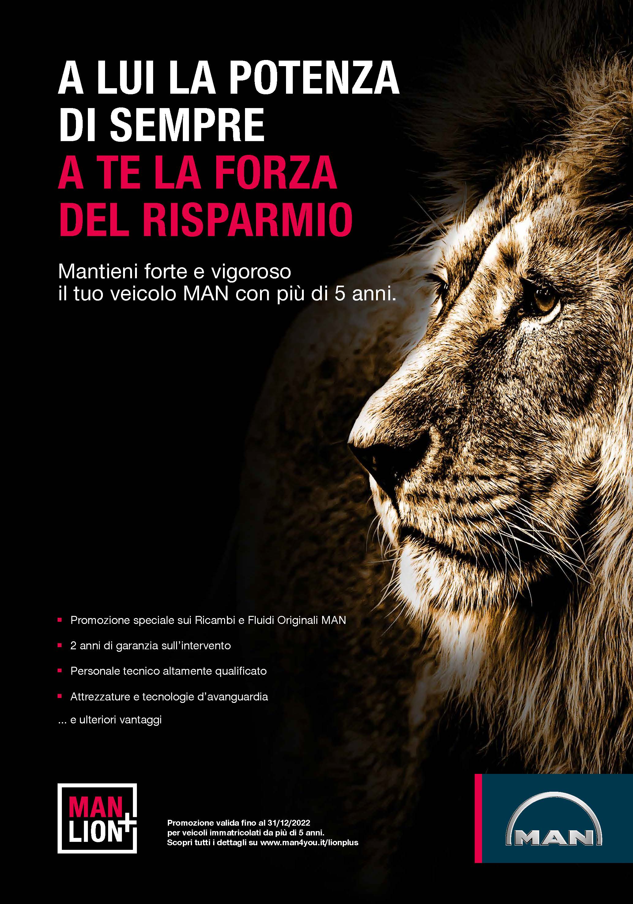 Promozione MAN Lion Plus su ricambi e fluidi originali – Camion E ...